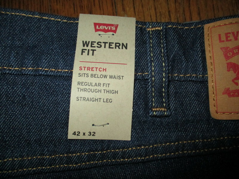 LEVI'S Western Fit Dark Jeans Men's Sz 42x32 NWT | eBay LEVI'S Western Fit Dark Jeans Men's Sz 42x32 NWT | eBay
