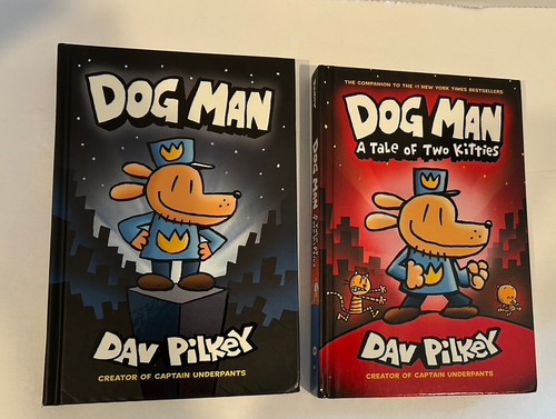 Original Dog Man and A Tale of Two Kitties by Dav Pilkey (Like new ...