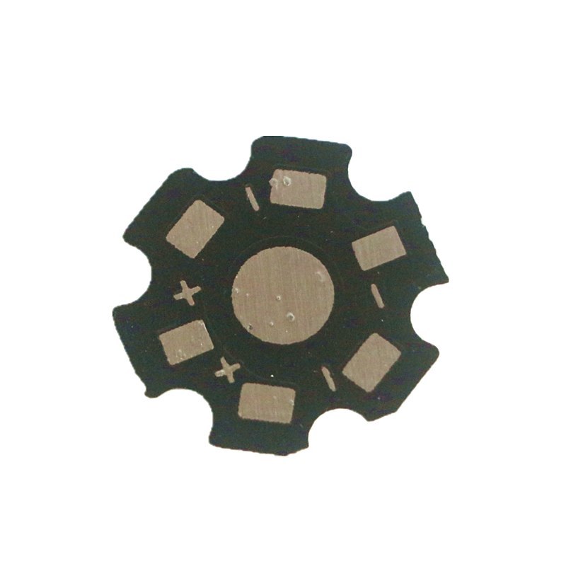 LED Heat Sink Aluminum Base Plate 20mm Star Black PCB Board DIY for 1 ...