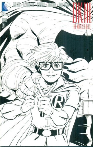 Dark Knight III Master Race #1 Batman Conner Cards Comics B&W Variant ...