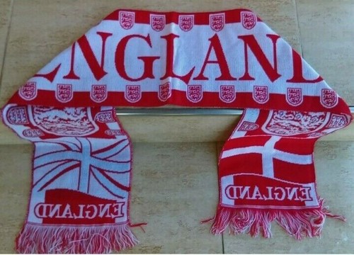 ENGLAND Soccer Nation Teams Scarf Football Fans, Vintage Scarf ! | eBay