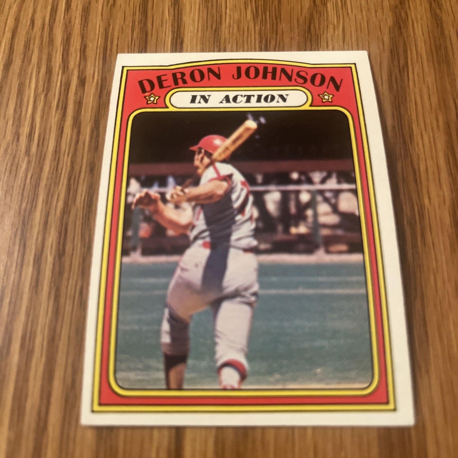 1972 Topps DeRon Johnson In Action 168 Free Shipping | eBay