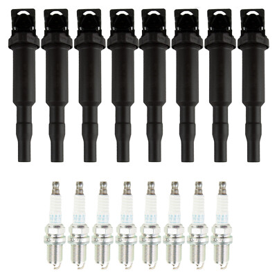 Bosch 8 Ignition Coil NGK 8 Laser Platinum Spark Plug Kit For E65 Alpia ...
