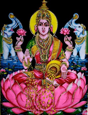 hippie Goddess Art Religious Hindu Wall Tapestry God Room Poster ...