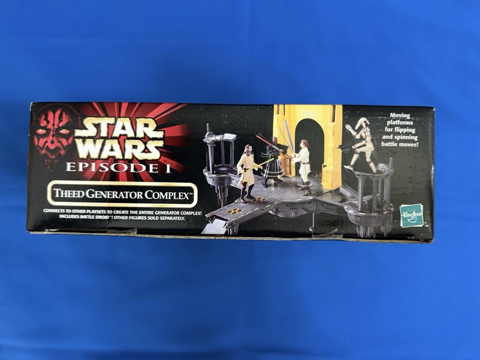 Star Wars Episode I Theed Generator Complex Action Figure Playset 1999 ...