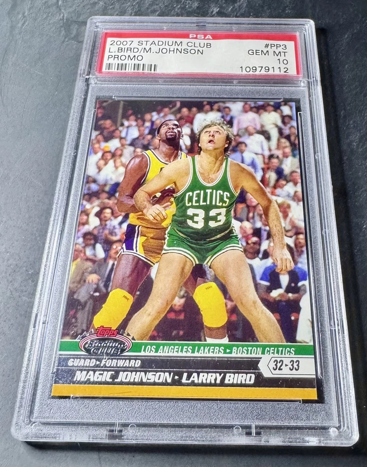 2007-08 Topps Stadium Club - Larry Bird/Magic Johnson #PP3 for sale | eBay