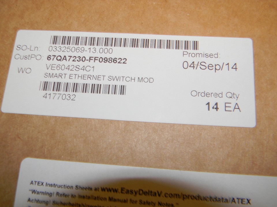 Emerson MD20-16 Smart Ethernet Switch Mod. (VE6042S4C1) New in Box | eBay