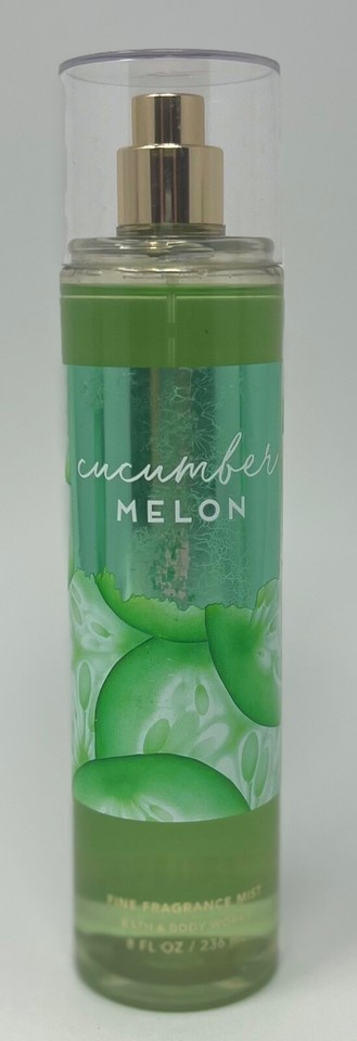2 NEW BATH & BODY WORKS CUCUMBER MELON FINE FRAGRANCE MIST BODY SPRAY 8 ...
