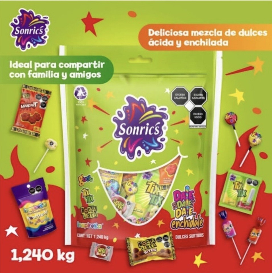 SONRIC’S MEXICAN MIXED CANDIES (2.73 Lb) - PIÑATERO DE SONRIC’S (1.24 ...