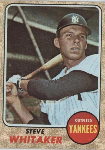 1968 Topps - #383 Steve Whitaker for sale online | eBay