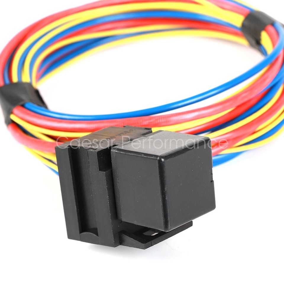 Ignition 40205 Electric Fuel Pump Harness Relay Kit Heavy-Gauge Wire ...