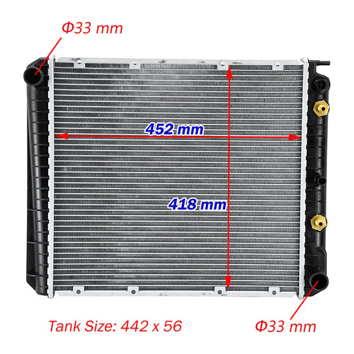 Premium Radiator For 1990-1994 Volvo 240 244 245 760 4Cyl 1979-93 /940 ...
