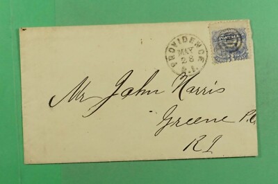 DR WHO 1869 #114 +LETTER PROVIDENCE RI TO GREENE k71075 | eBay