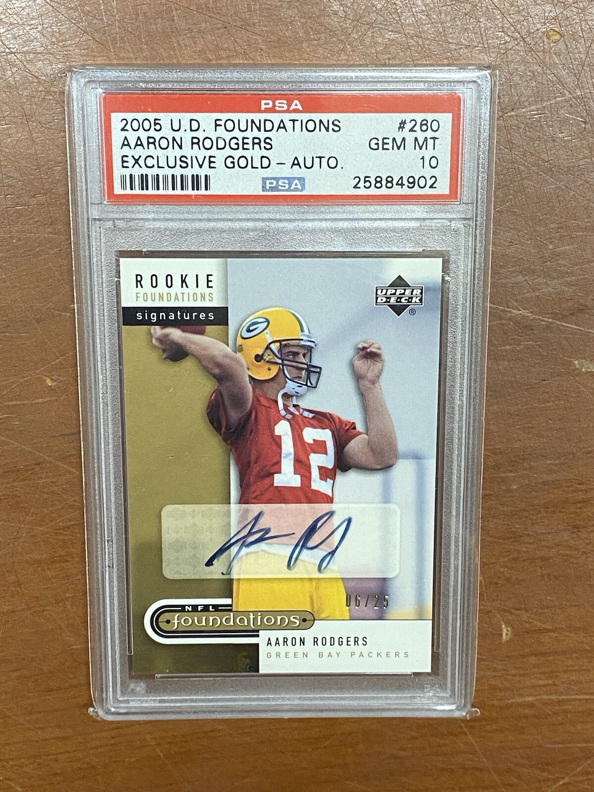 Aaron Rodgers | Autographed Football Memorabilia & NFL Merchandise