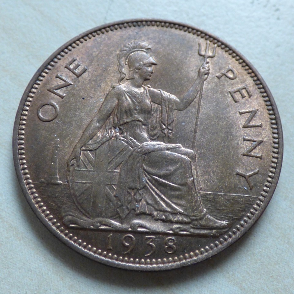 King George VI One Penny Choice 1937 - 1951 Pick Your Own; Choose from ...