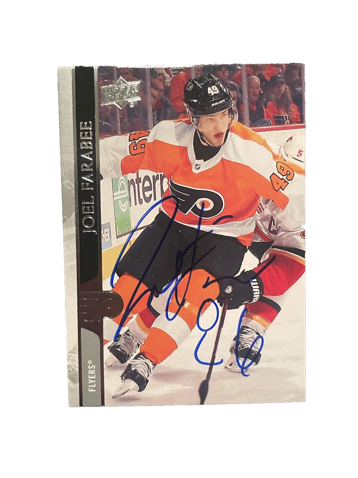 Joel Farabee Signed Autograph 2020-21 Upper Deck Series 2 Card #384 ...
