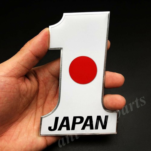 Japan Japanese No.1 Flag Jdm Emblem Car Badge Motorcycle Gas Tank ...
