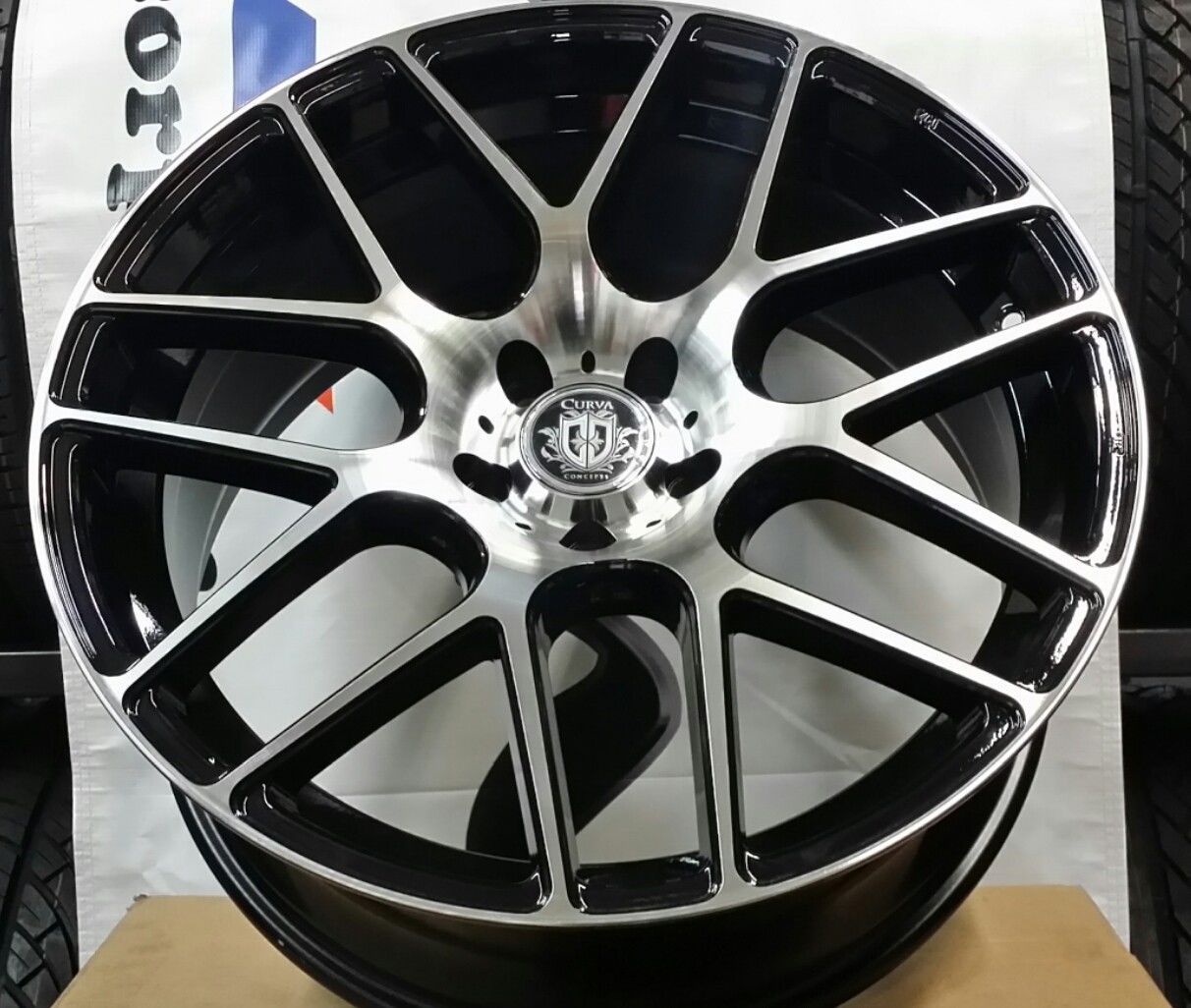 19" Curva C7 Rims for BMW E60 525i 535i 540i E65 640i 650i E32 E38 740i ...