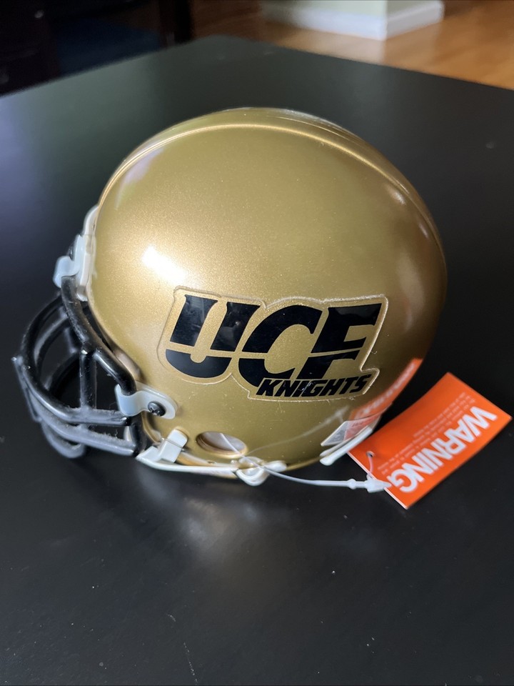 Signed Mike Kruczek UCF Central Florida Knights Mini Helmet Pittsburgh ...