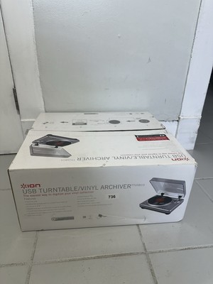 ION USB Turntable / Vinyl Archiver Model TTUSB10 NEW IN BOX Digitize ...