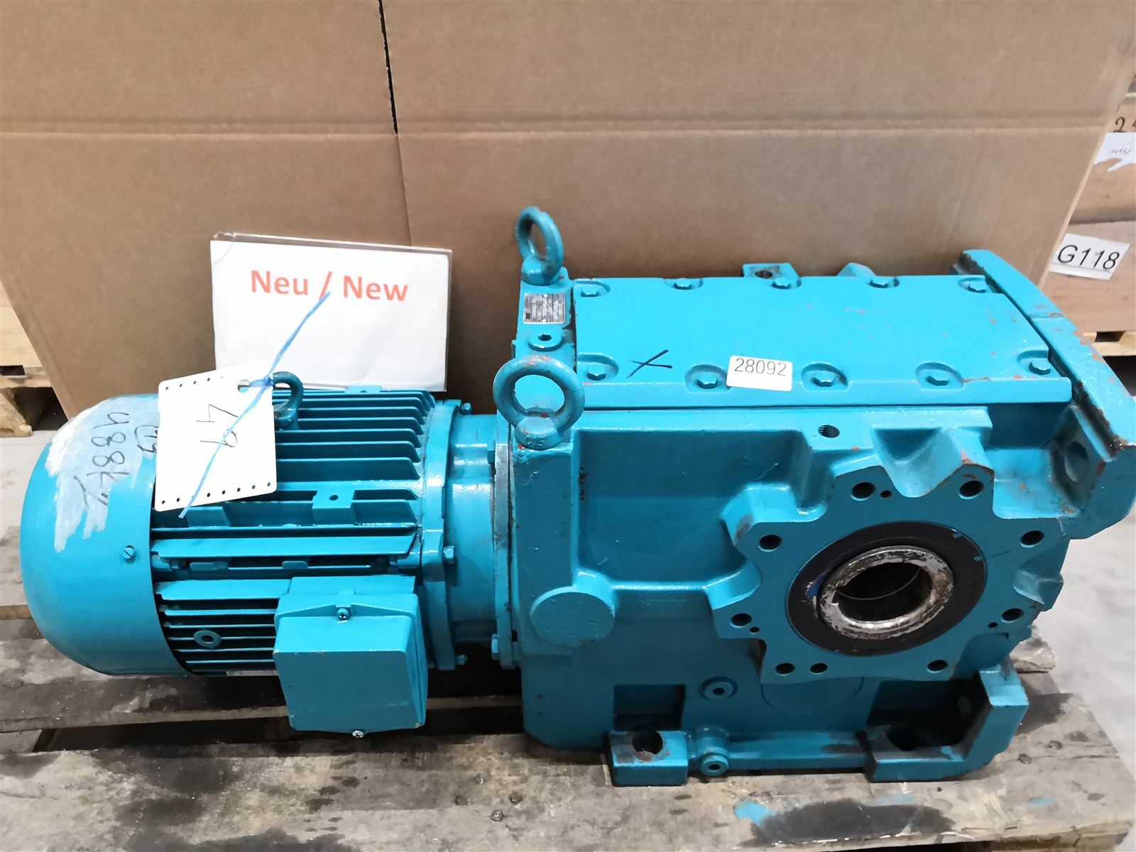 Rexnord 5,5 KW 16 min Getriebemotor 132S-4G Gearbox | eBay