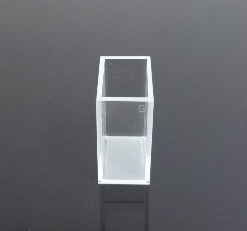 Set of 2 Glass cuvette,Large cuvette, Light Path 25.4mm, Volume 14.2ml ...