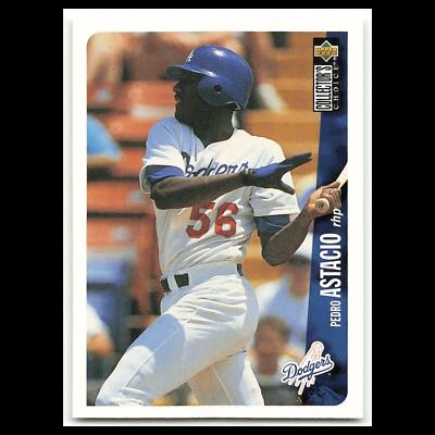 Pedro Astacio #582 1996 Collectors Choice Los Angeles Dodgers Baseball ...