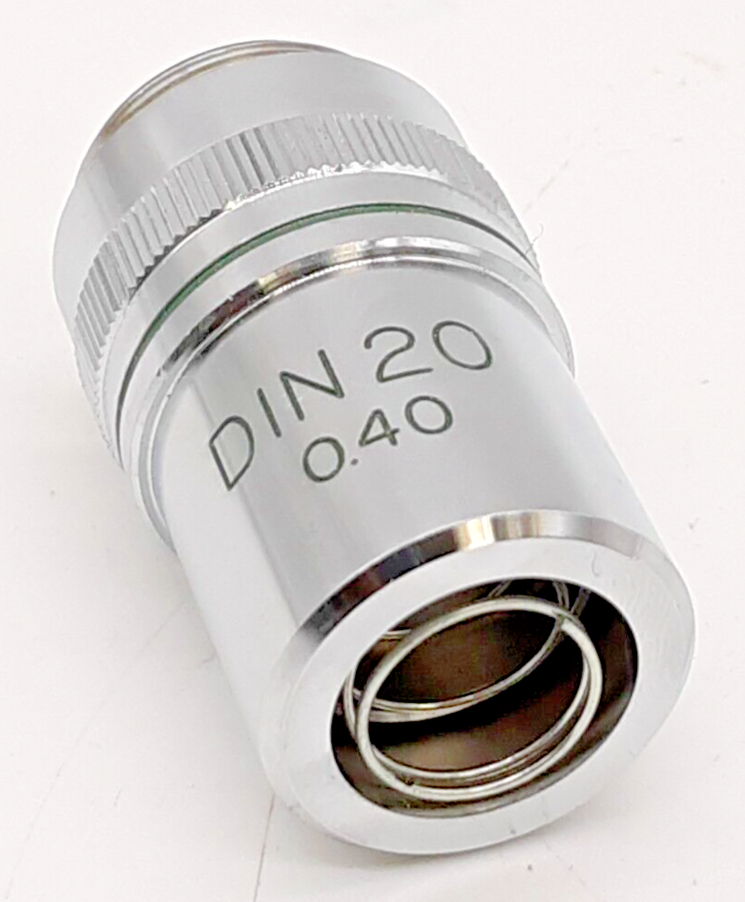Edmund DIN 20 0.40 Microscope Objective Lens -20X | eBay