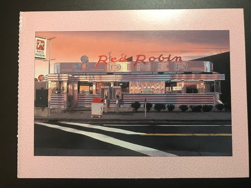 POSTCARD UNPOSTED THE AMERICAN DINER- NEW YORK, JOHNSON CITY- RED ROBIN ...
