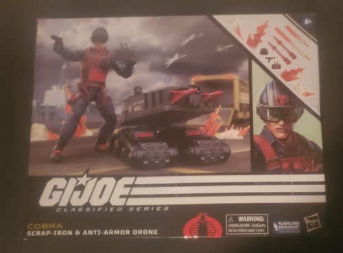 G.I. Joe Classified Series #74 Scrap-Iron & Anti-Armor Drone | eBay