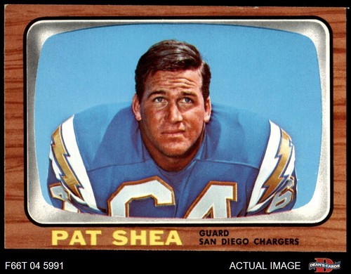 1966 Topps #130 Pat Shea Chargers USC 6 - EX/MT | eBay
