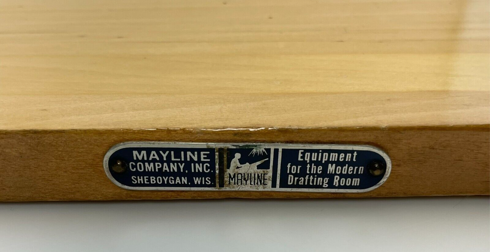 MAYLINE Vintage Portable Drafting Table Drawing Board 15 x 20 " | eBay