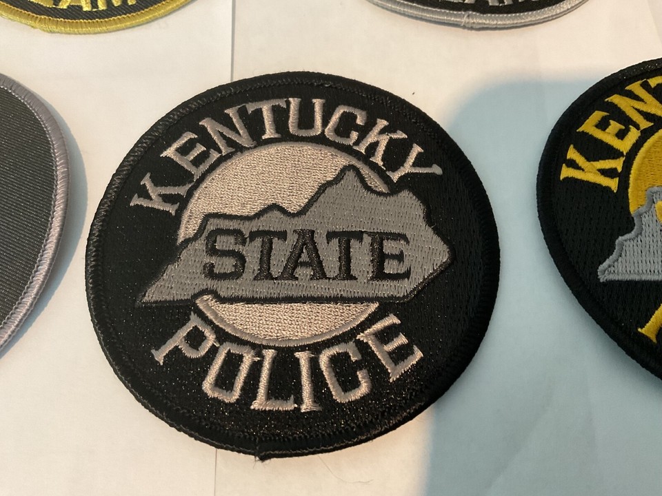 Kentucky State Police and Special Units collectable patch set full size ...
