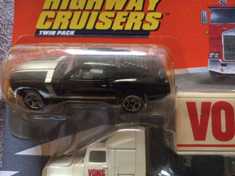 Vintage Matchbox Highway Cruisers Twin Pack VONS Seafood truck+Mustang ...