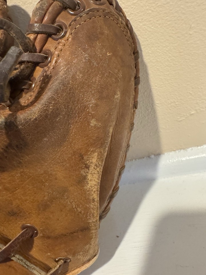 Vintage 1930s A.J. Reach PermaWear 211 Rick Ferrell Catcher’s Mitt ...