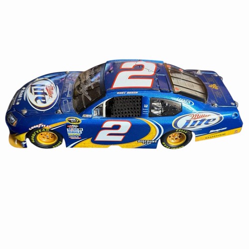 2010 Kurt Busch/ Miller Lite/ Autographed NASCAR 1:24 No box | eBay