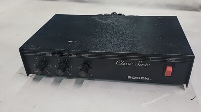 Bogen C-10 Classic Series Public Address Amplifier 10 Watt Amp | eBay