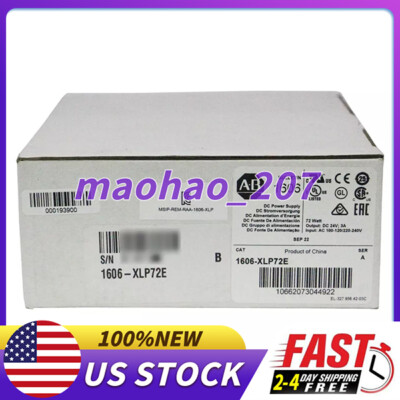 Allen-Bradley 1606-XLP72E Power Supply 1606XLP72E New Factory Sealed AB ...