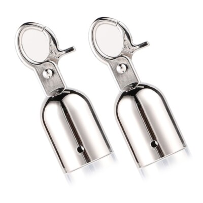 Set of 2 Rope End Caps With Hook for Secure Fencing And Decking Daily ...