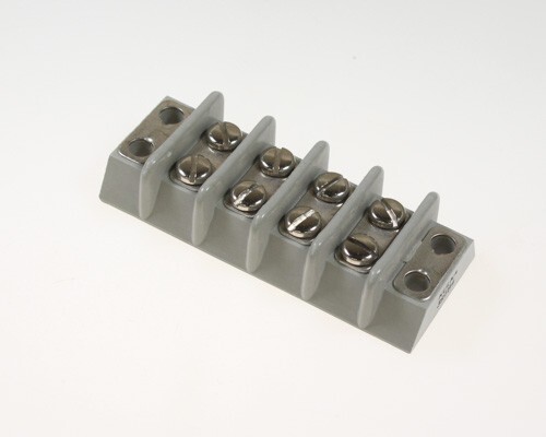 39TB4 Kulka 4 Position Double Row Terminal Barrier Block Board Closed ...