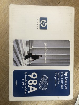 HP LaserJet 98A Noir Cartouche de Toner 88698005668 | eBay