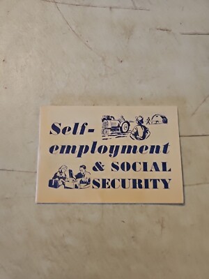 1957 Social Security Booklet - Self Employment And Social Security | eBay