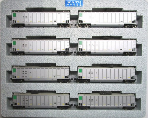 N gauge KATO 106 4652 Bethgon Protein Gondola 8 car set SBTX 1 A Outer ...