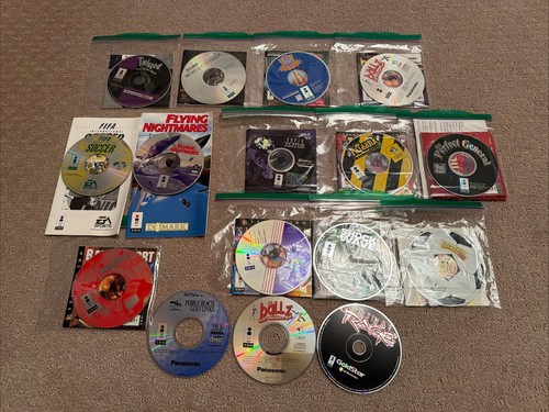 Lot Of 16 Panasonic 3DO Disc Only Video Games - Most w/ Instructions | eBay