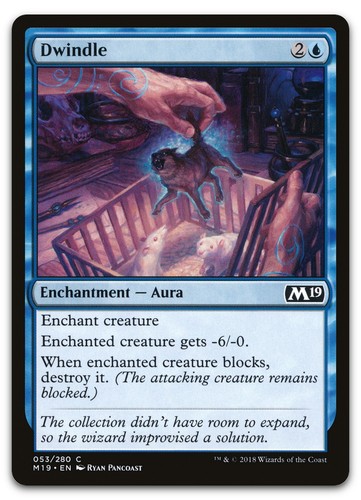 Dwindle #53 (LP) Core Set 2019 M19 Magic MTG | eBay