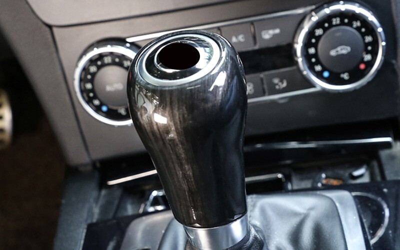 Gear Shift Black Wood Grain For Benz G-Class 2009-2011 Knob Shifter ...