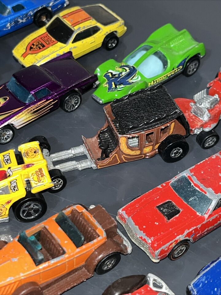 Vintage Hot Wheels Collection , 1960s - 1980s Lot , 27 Cars, Red Baron ...