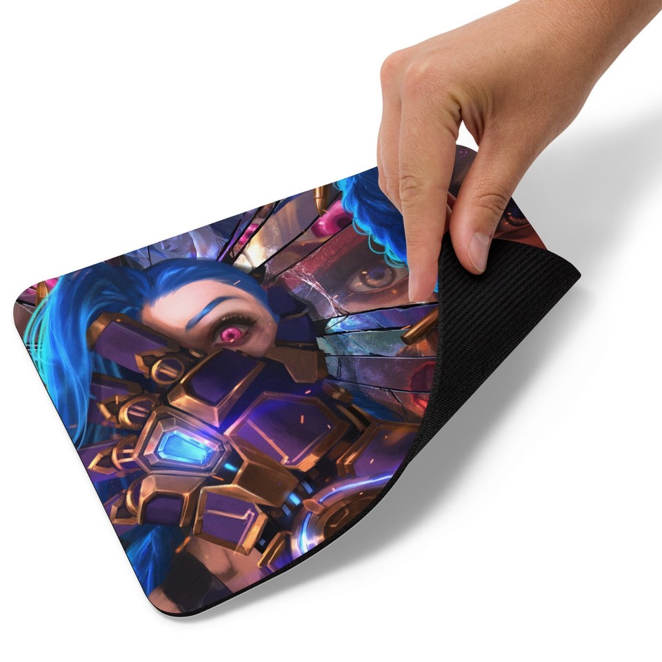 Arcane Jynx League Of Legends Mouse Pad 9.5 x 7.75 inch LOL Gaming ...
