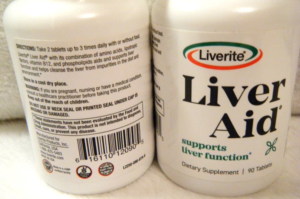Liverite Liver Aid Liver Support Liver Cleanse *FAST SHIP* EXP 02/28 | eBay