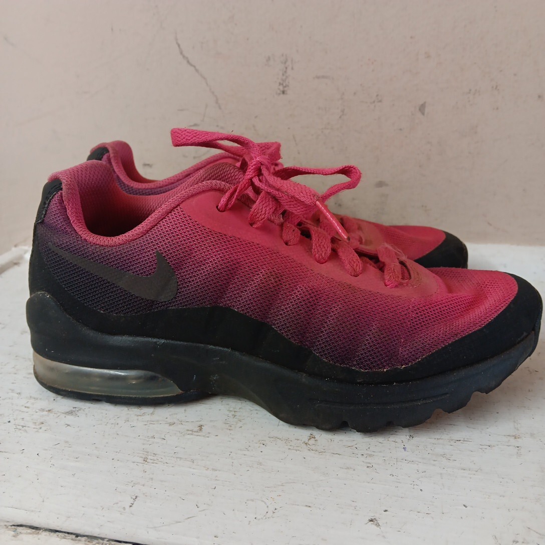 Nike Air Max Invigor GS Size 3.5Y Kids Pink Black Sneaker Shoes CZ4193 ...